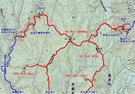 加茂勢山京都府京都市マップ観石万歩