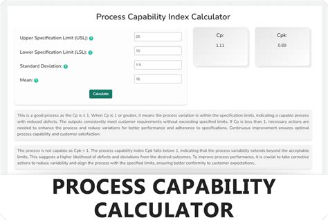 Guide Process Capability Analysis Cp Cpk Learn Lean Sigma