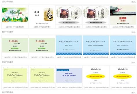 教师课件去哪里下载？这8个课件网站，资源丰富还免费！太好用了 财经头条