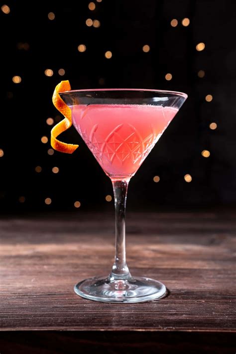 Cosmopolitan Cocktail Twist And Toast