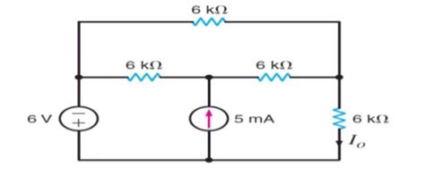Solved Find I0 In Both Circuits Using Mesh Analysis