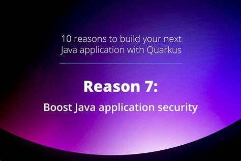 quarkusio on linkedin 10 reasons to build your next java app w
