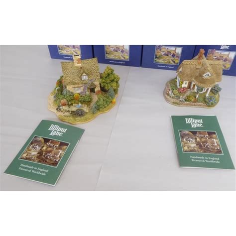 Lilliput Lane Composition Model Cottages Mixed Sizes Boxed