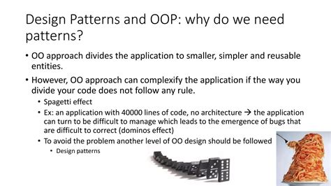 Design Patterns General Introduction Pptx Web Development Internet