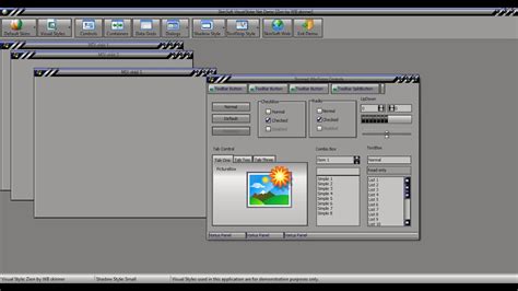 Custom Form Skin VB NET Using Visual Styler YouTube