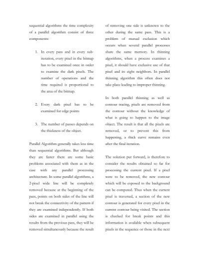 Sequential Algorithms The