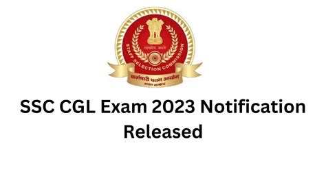 Ssc Cgl Exam 2023 Notification Released Alljobview