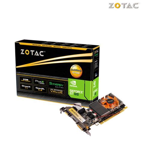 Zotac Nvidia Gt Gb Ddr Synergy Edition Graphics Card Buy Zotac Nvidia Gt Gb Ddr