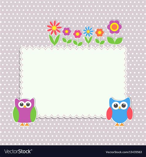 Cute Owl Borders And Frames