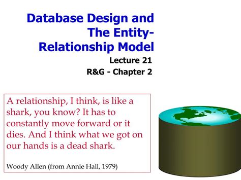 PPT Database Design And The Entity Relationship Model PowerPoint Presentation ID 1737080