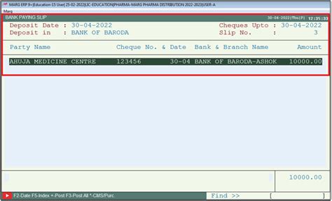 How To Delete Pdc Cheque Entry In Marg Software