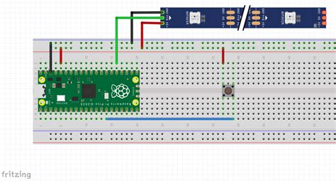 Night Light With Raspberry Pi Pico And Ws2812b Rgb Led