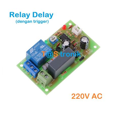 Jual Relay Delay 220V AC Timer 220V Adjustable Relay Delay 0 5 Menit Shopee Indonesia