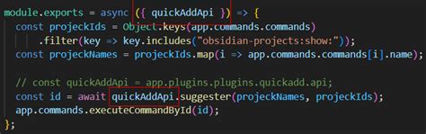 【quickadd脚本】project项目选项栏 经验分享 Obsidian 中文论坛