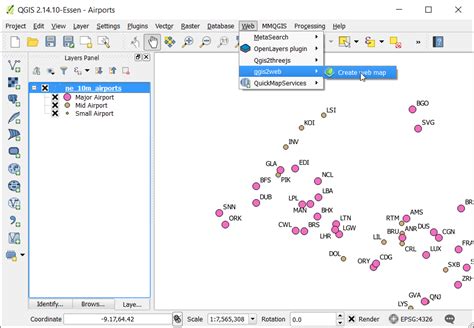 Web Mapping With Qgis2web — Qgis Tutorials And Tips
