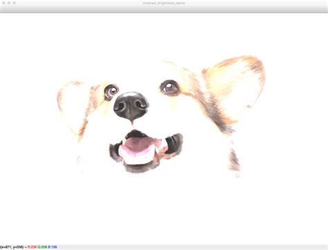 Opencv 粗略调整图片对比度和亮度 Ahojlius Blog