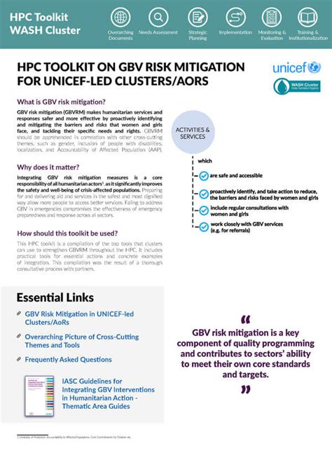 humanitarian programme cycle hpc toolkit for wash cluster
