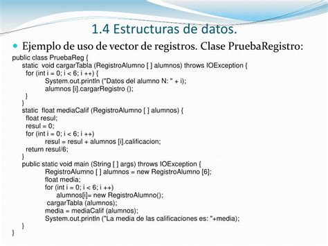 PPT Tema Introducción a la programación Lenguaje java Estructuras de datos