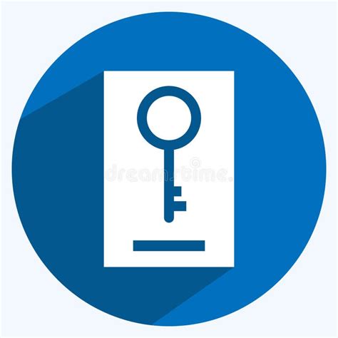 Icon Keywording Suitable For Digital Web Symbol Long Shadow Style Simple Design Editable