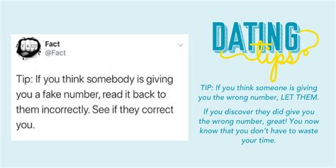 Dating Tip Fake Numbers Dating Kinky