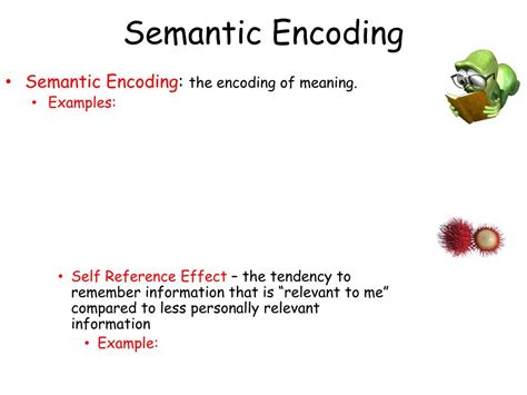 Semantic Encoding Psychology