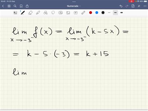 solved determine the value of k so that the piecewise function below