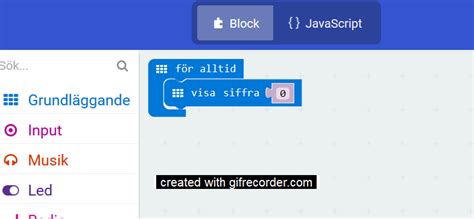 Block Javascript Mer Microbit