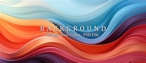 Premium Psd Abstract Colorful Gradient Background For Design