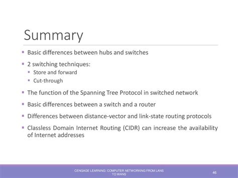 Chapter 6 Switching And Routing Ppt Download