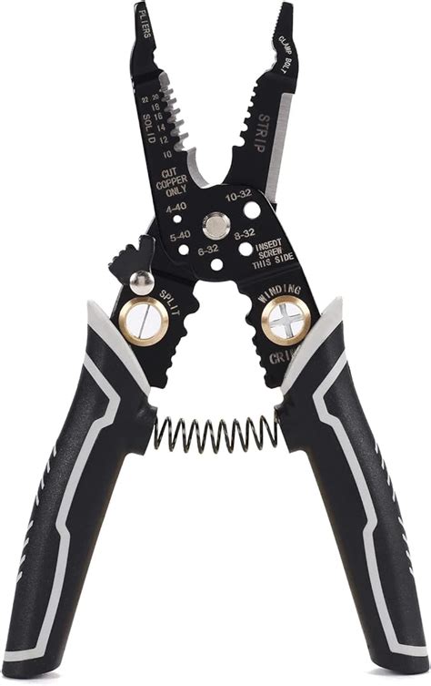 Wire Stripper Tool 9 In 1 Multi Function Wire Cutter Stripper Crimper Cable Tool With