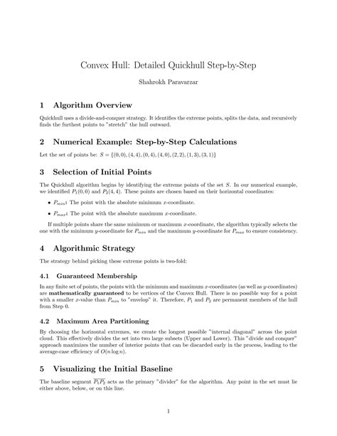 Convexhull Generation Using The Quickhull Pdf