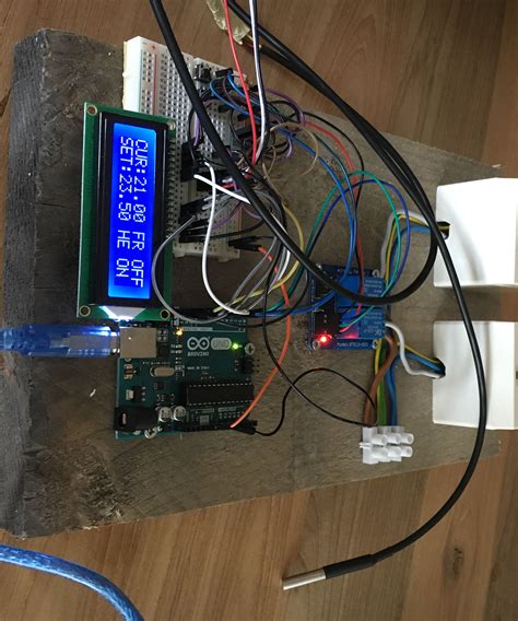 arduino based beer fermenter thermostat 4 steps instructables
