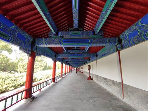 北京天坛公园七十二长廊 再现了历史上彩画纹饰 搜狐大视野 搜狐新闻
