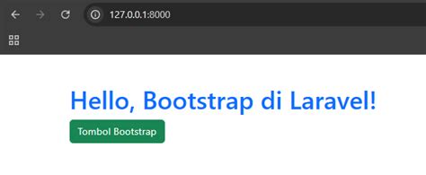 Belajar Laravel Bagian 23 Menggunakan Bootstrap Di Laravel