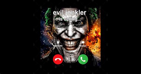 Evil Jonkler Is Calling Evil Jonkler Is Calling Pin TeePublic