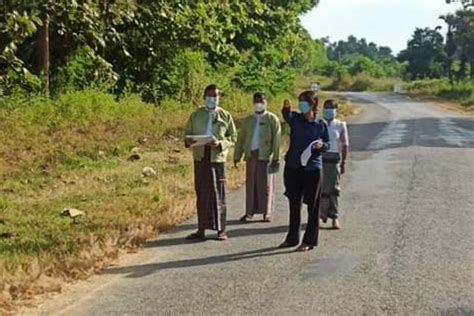 ကံမမြို့နယ်၏ သရက် နတ်မီးတောက် ကံမ လမ်းမြေပြင် ဆောင်ရွက်မည့် တည်နေရာအား ကွင်းဆင်း ကြည့်ရှုစစ်ဆေး