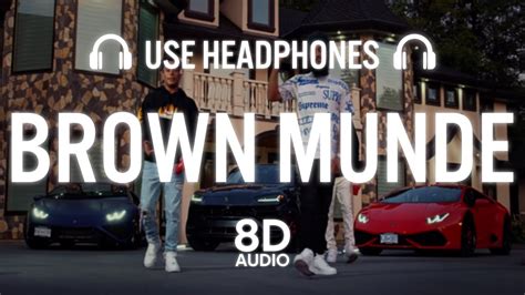 Brown Munde 8d Audio Ap Dhillon Gurinder Gill Shinda Kahlon