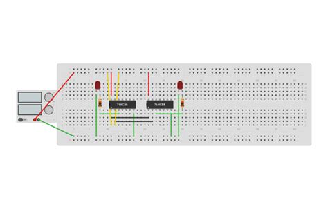 Circuit Design Lab2half Adder Tinkercad Circuit Design Lab2half Adder Tinkercad