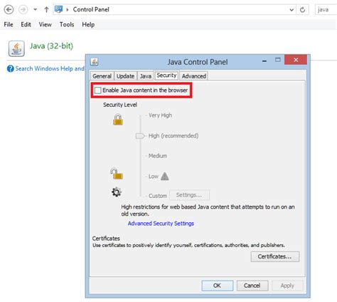 How To Disable Java In All Your Browsers Alexanders Blog