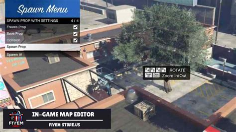 Fivem Ingame Map Editor