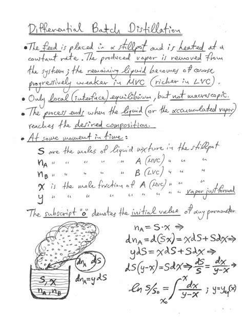 3a Batch Differential Distillation Pdf