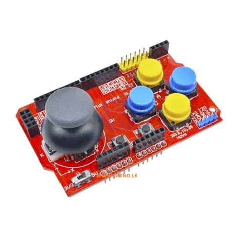 Joystick Keypad Shield Gamepad Duinolk The Biggest Arduino Online Store In Sri Lanka