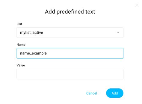 What Is A Predefined Field
