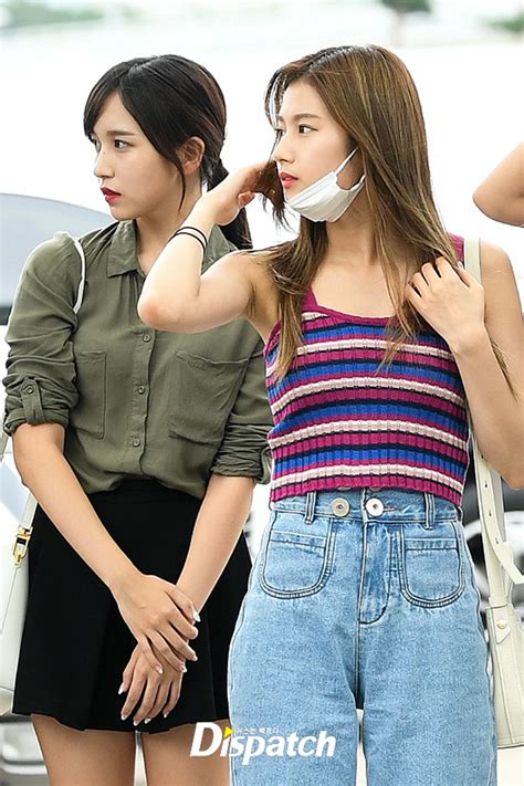 현장포토 이 투샷 완벽해 사나미나 그림같은 옆선 디스패치 뉴스는 팩트다