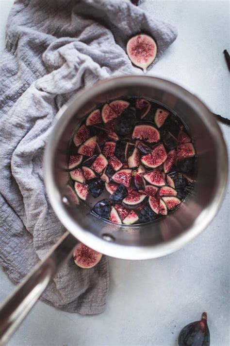 Vanilla Bean And Fig Cocktail Platings Pairings