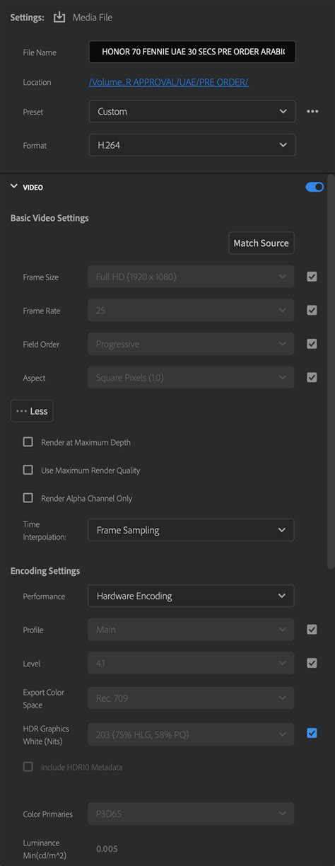 Solved Export Does Not Give The File Size Shown In The Ex Adobe Community 13113870