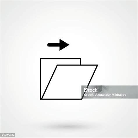 폴더 아이콘입니다 관리자 로그인 하십시오입니다 사무실 기호입니다 흰색 바탕에 얇은 선 아이콘입니다 벡터 일러스트입니다 0명에 대한 스톡 벡터 아트 및 기타 이미지 Istock