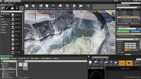 언리얼엔진4 머테리얼쉐이더 제작 강좌 맛보기 씨지엔트리 게임그래픽 인터넷 강의 Youtube