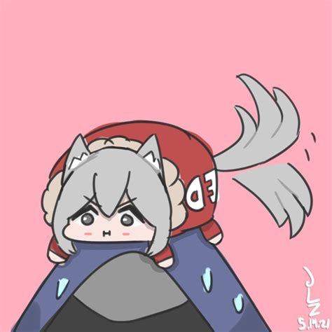 Tiny Red On A Head Scrolller