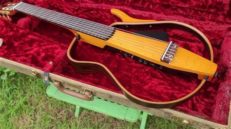 야마하 사일런트 클래식 기타 Slg 100 Yamaha Silent Classic Guitar Youtube